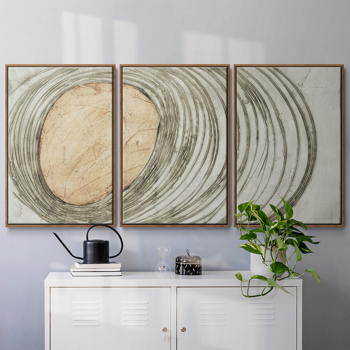 Wrought Studio Printed Emanation II - Multi Piece Framed Canvas - Wayfair Canada